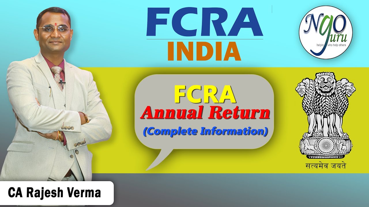 All About FCRA Annual Return - YouTube