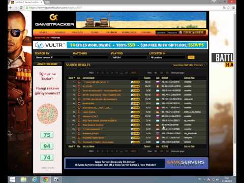 Half Life Servere Girme - Half Life İndirme 200 MB -