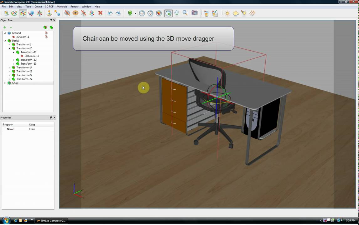 3D scene building using SimLab Composer 2.0 - YouTube