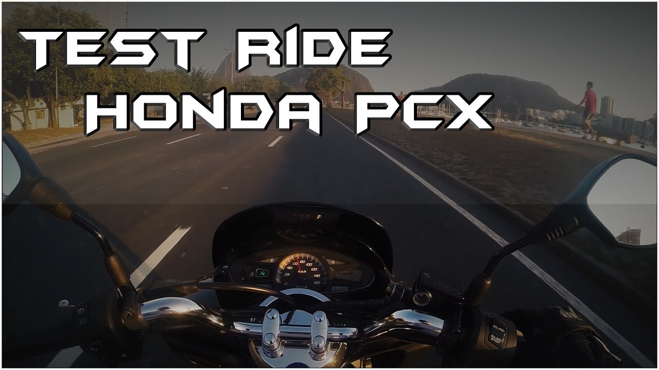 HONDA PCX - TEST RIDE - YouTube