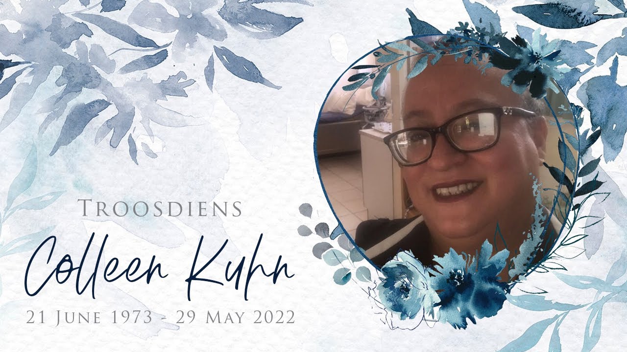 Troosdiens - Colleen Kuhn (Saterdag 11 Junie | 11:00) - YouTube