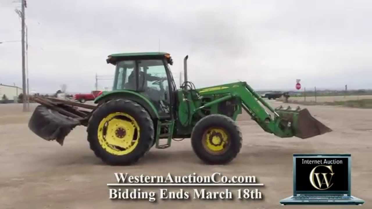 John Deere 6115D Tractor - YouTube