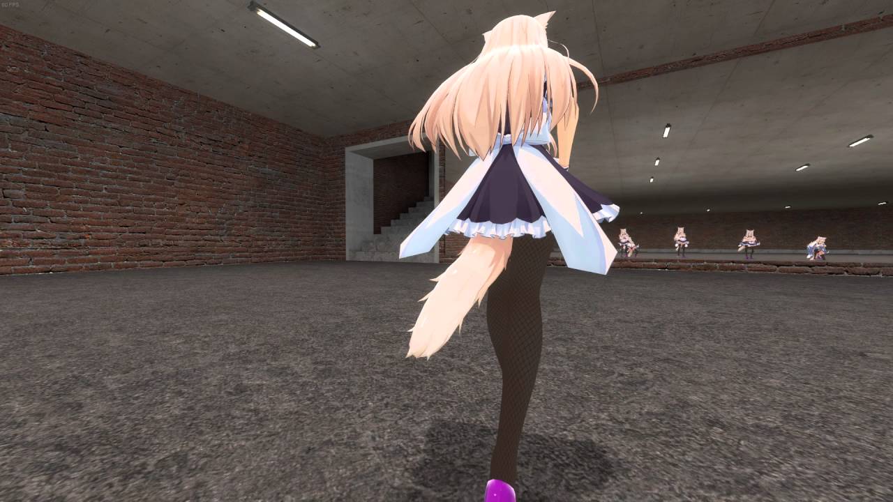 Coconut Tail Swish Animation test - YouTube