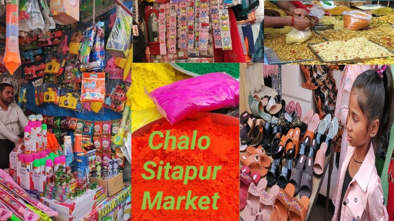 Holi Market || Holi Market 2024 || Exploring Gulal || - YouTube