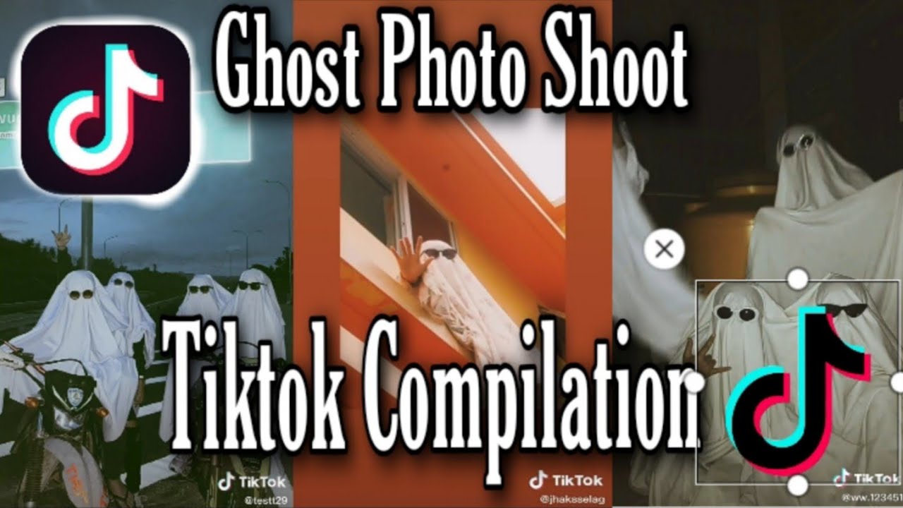 GHOST PHOTOSHOOT | TIKTOK CHALLENGE | NEW TREND - YouTube