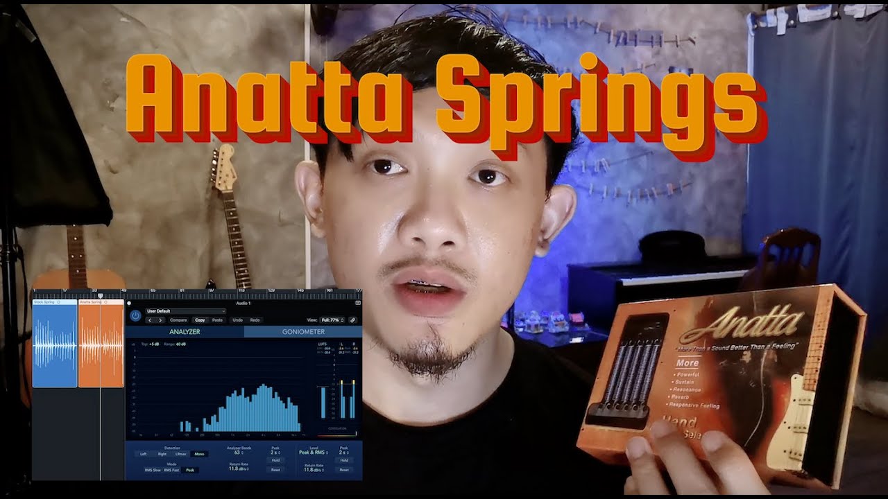 ทดสอบ Springs จาก Anatta Guitar Parts | SuperFrame66 - YouTube