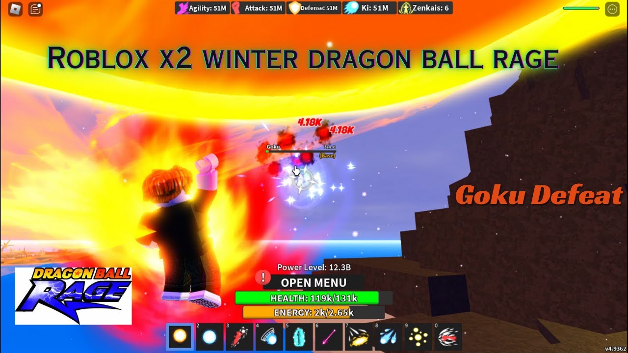 Defeating SSJB Winter Goku with Godly Pressure Power | Epic Game ...