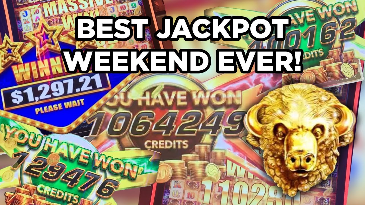 Episode 9: Best jackpot weekend ever! Wonder 4 Boost Gold - YouTube