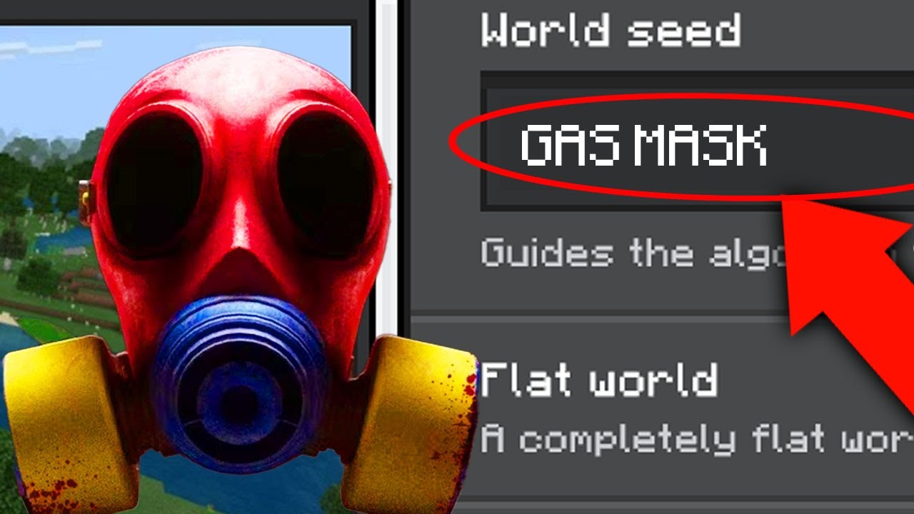 What's On The CHAPTER 3 GAS MASK Minecraft SEED? (PoppyPlaytime) - YouTube