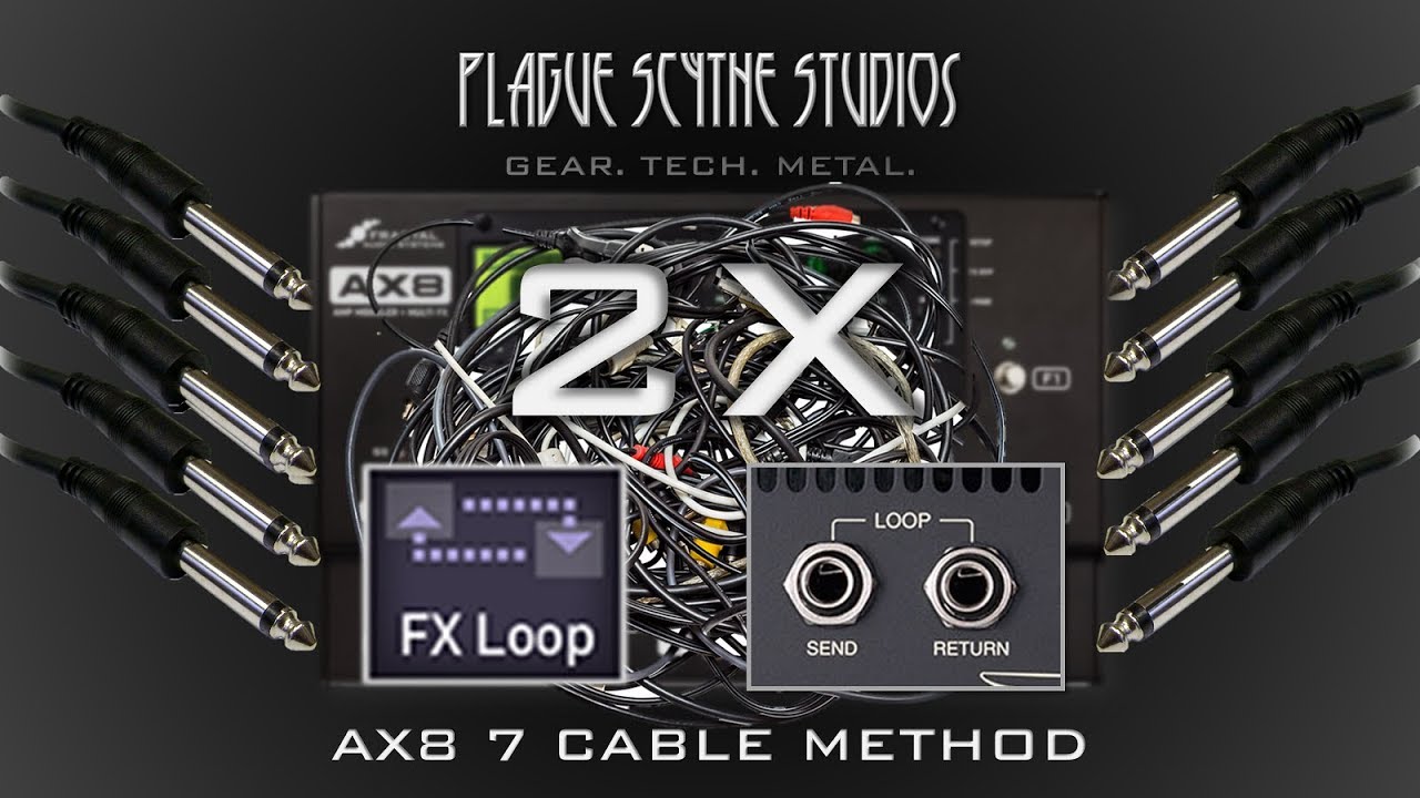 AX8 STEREO 4 Cable Method (7CM) - Tutorial - YouTube