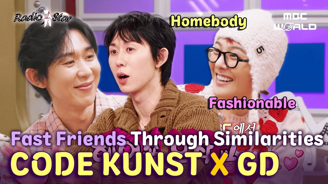 [SUB] Code Kunst & GD: Two Alike Souls Connected by Their Hairstylist! #GD #CodeKunst - YouTube
