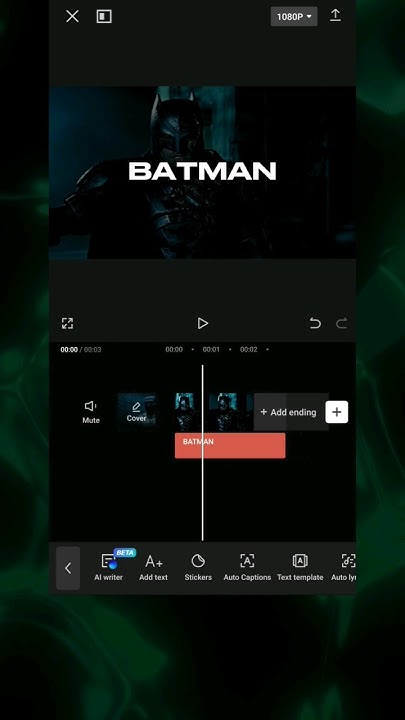 Capcut || Blow Up Text Animation Tutorial #capcuttutorial - YouTube