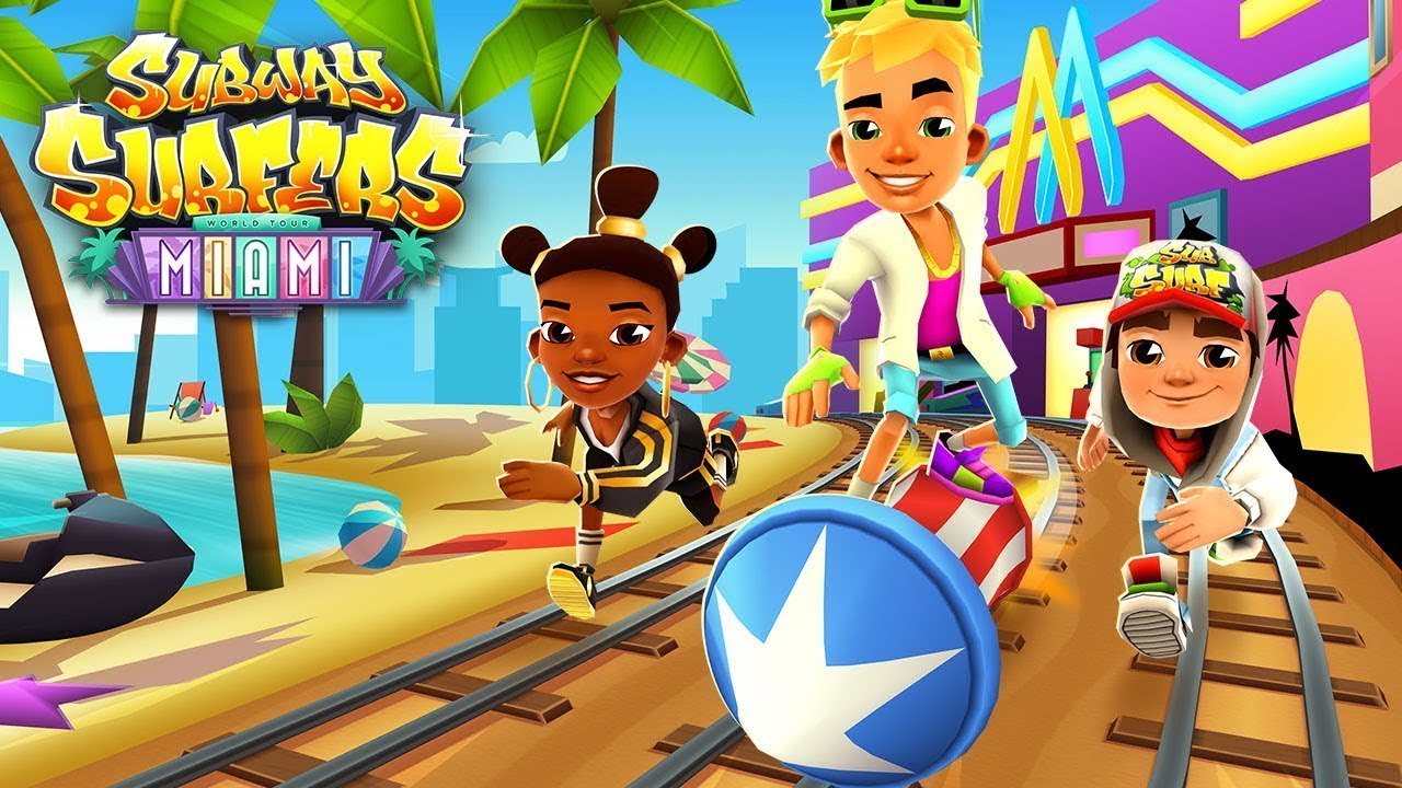 SUBWAY SURFERS MIAMI UPDATE - YouTube