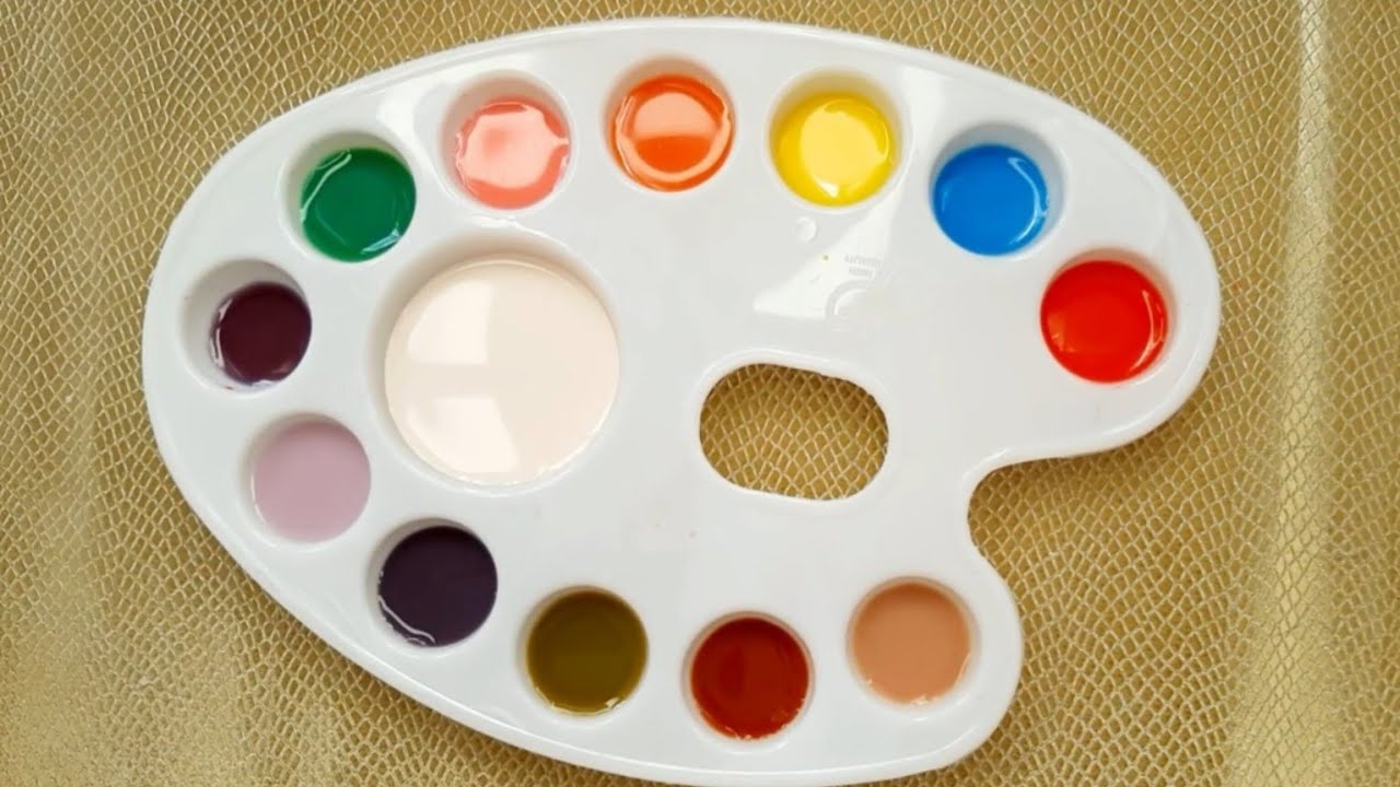 12 Colors Made from just 3 primary colors || Color Mixing Tutorial ...