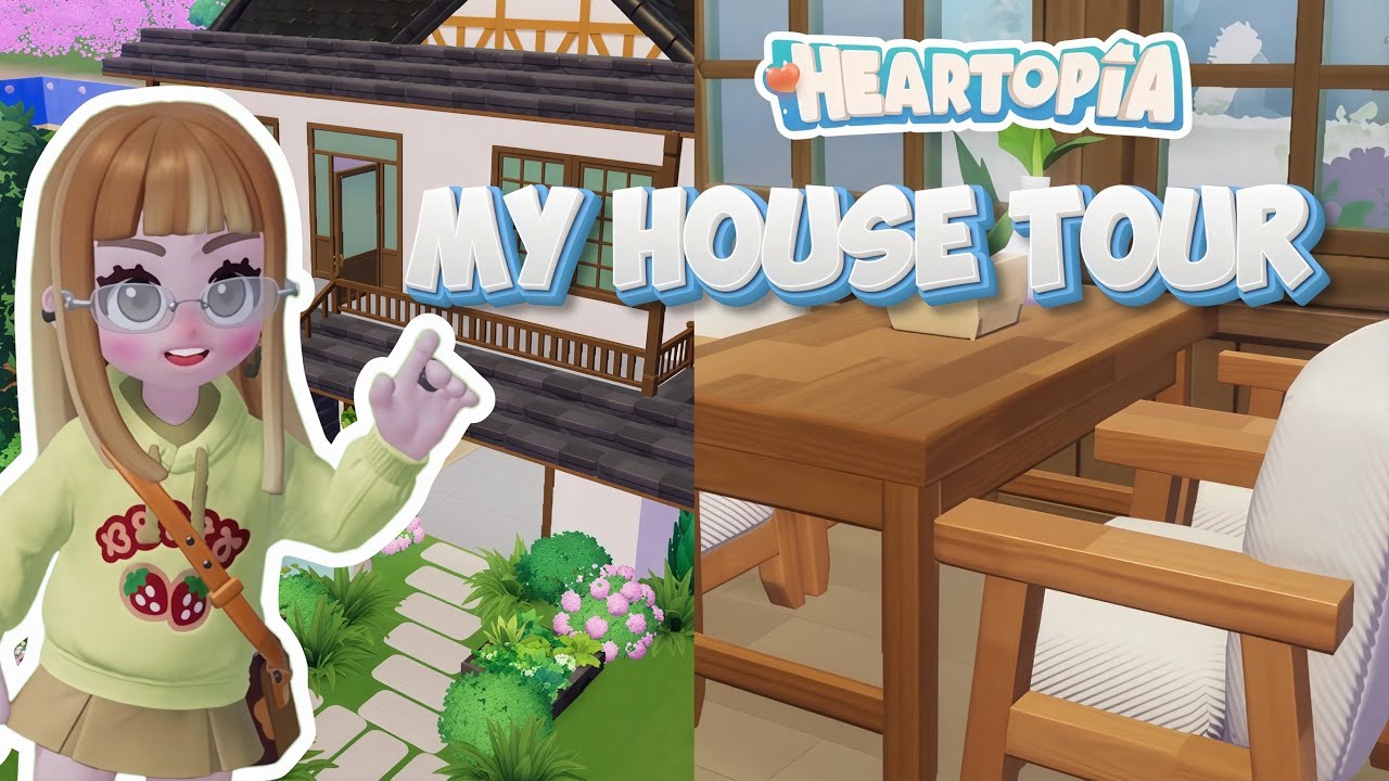 ⋆.˚ My Semi- Japanese House Tour🏠🍣 │ HEARTOPIA RP - YouTube