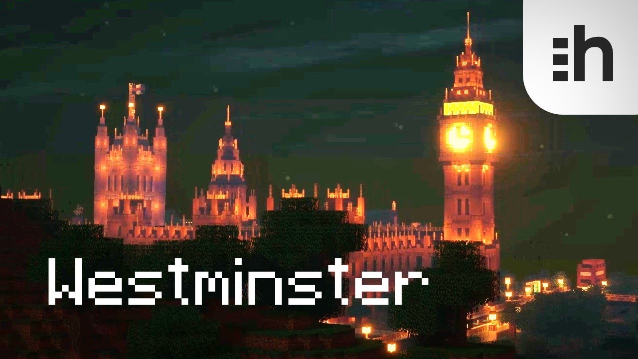 Minecraft Big Ben! +SEUS shaders! Palace of Westminster! by hologei ...