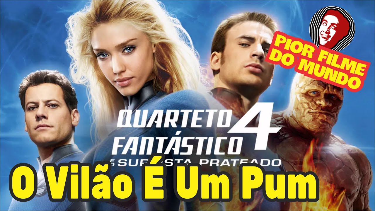 O Pior Filme do Mundo: Quarteto Fantástico e o Surfista Prateado - YouTube