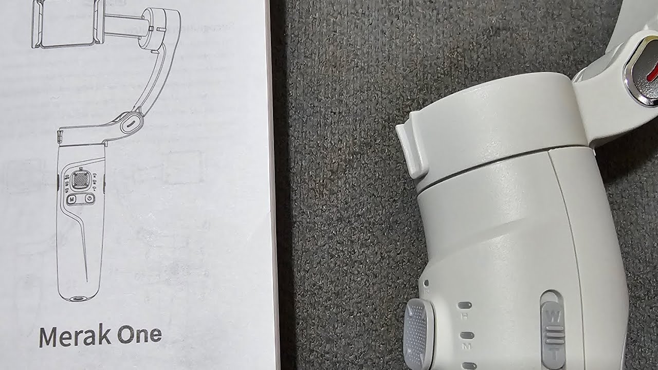 Qual aplicativo usar com o gimbal M1 Merak One - YouTube