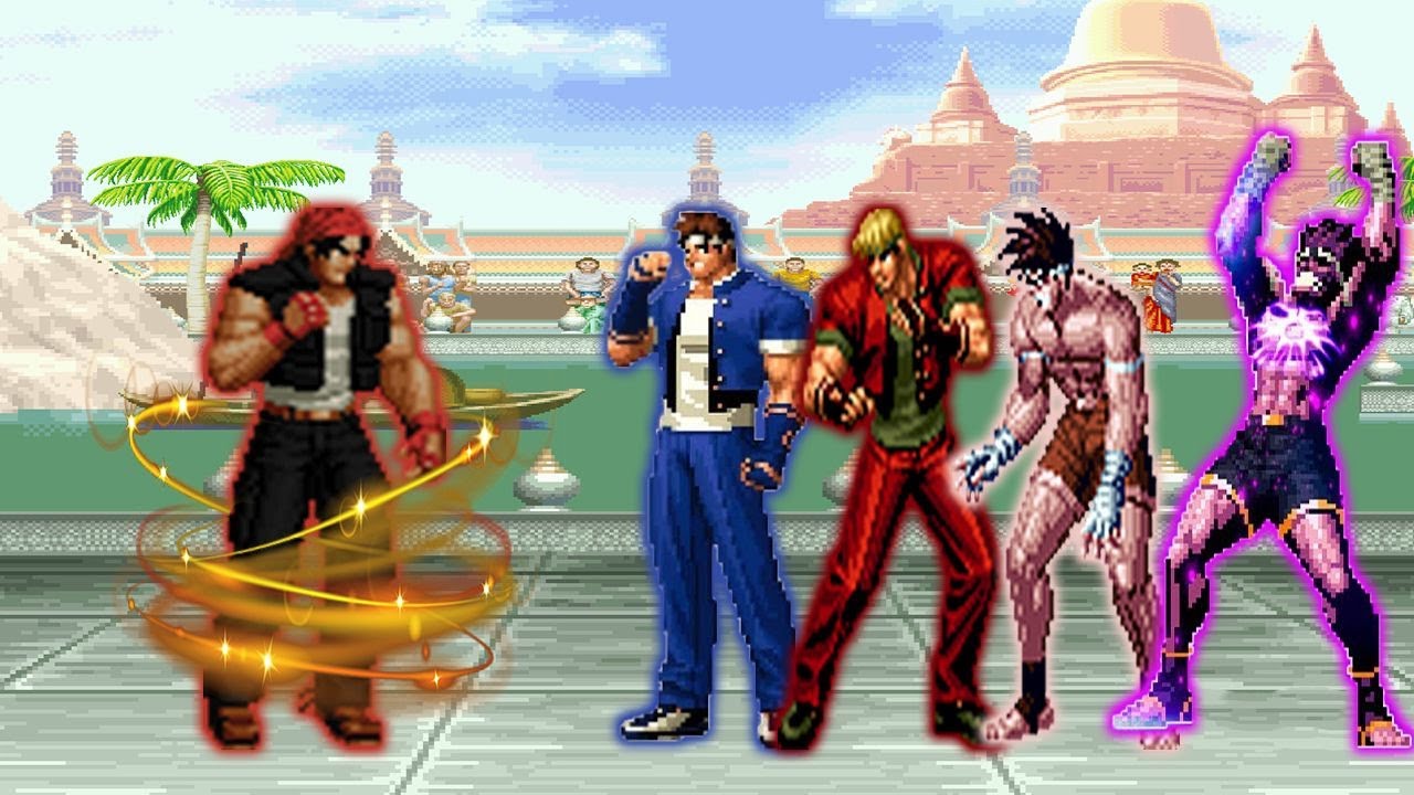 (Mugen World) Armor Ralf Vs Shingo & Joe Team - YouTube