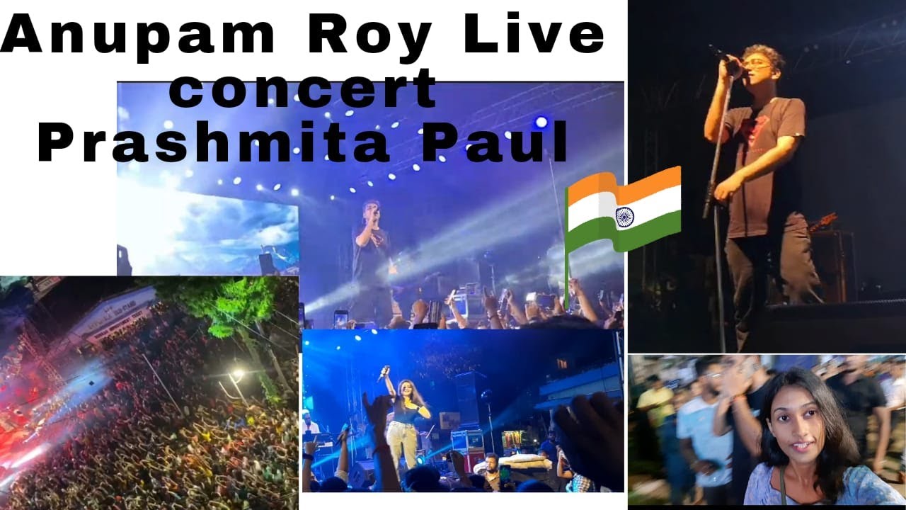 Anupam Roy Live Performance | Independence Day | Prashmita Paul ...