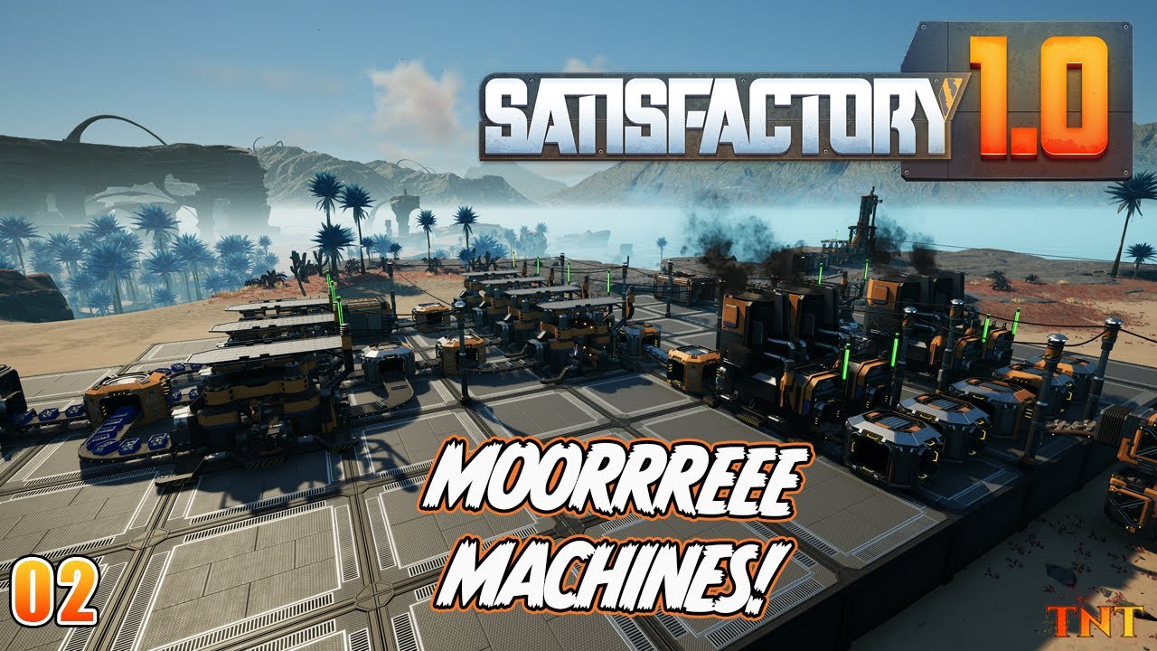 Making FICSIT PROUD!! Satisfactory 1.0 EP 02 - YouTube