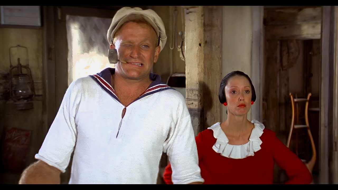 POPEYE (1980) Clip - Shelley Duvall & Robin Williams - YouTube
