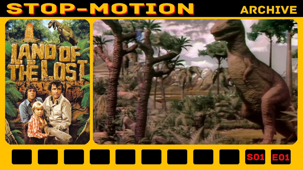 Land Of The Lost (TV series, 1974) S01 Ep01 Stop Motion Shots - YouTube