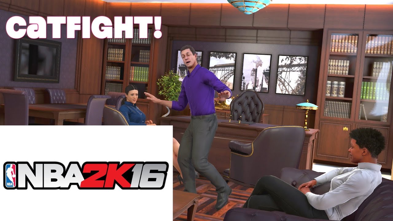 NBA 2K16 MY CAREER PS4: CEE-CEE AND YVETTE FIGHT!!! - YouTube