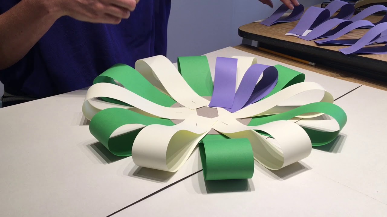 How to make a suffragette rosette - YouTube