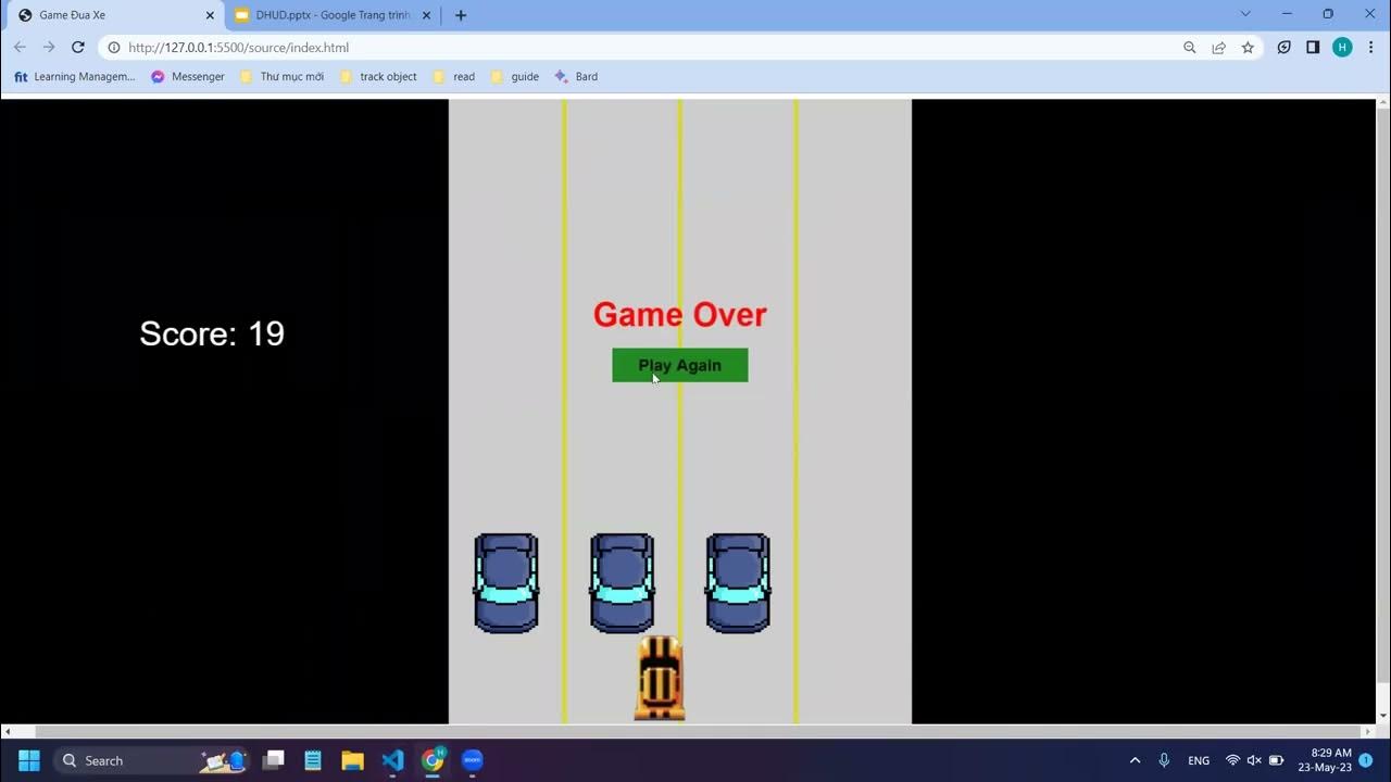 Demo game đua xe sử dụng PixiJS - HCMUS - 20TGMT - YouTube