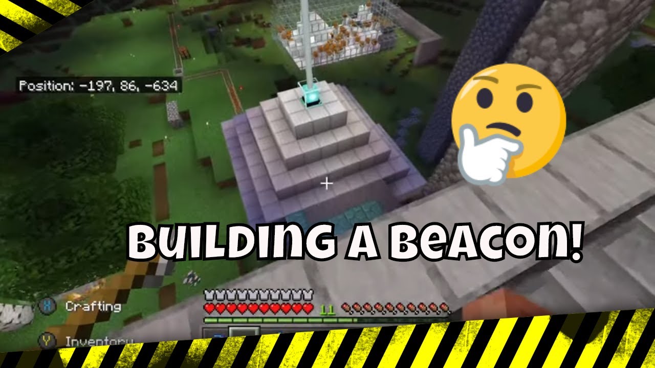 Building a Beacon! Minecraft Realm Streaming. - YouTube