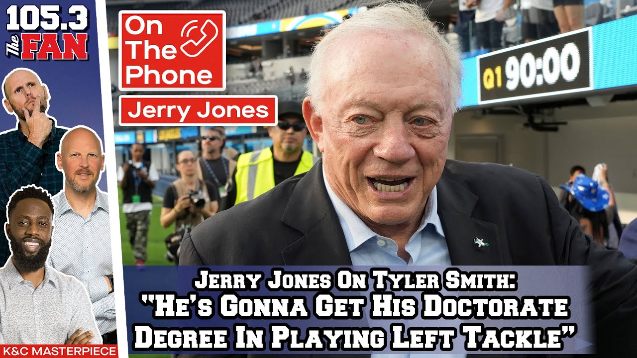 Jerry Jones On Tyler Smith At Left Tackle, Jason Peters, Zeke’s ...