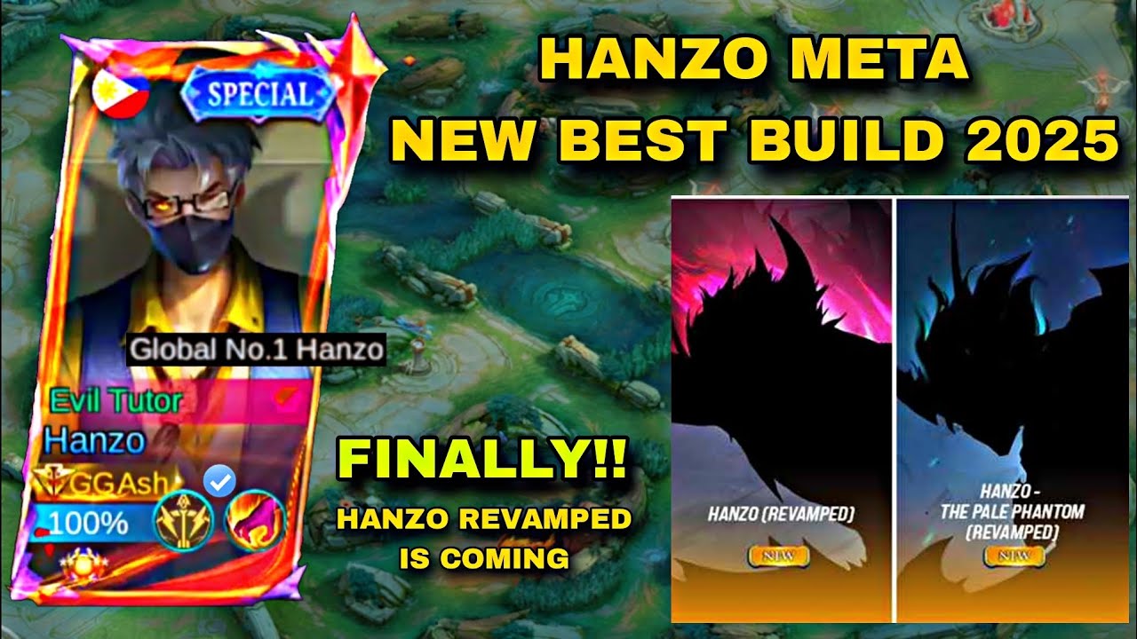 HANZO NEW SEASON NEW BEST BUILD FOR 2025 ( Hanzo Revamped Update 2025 ...