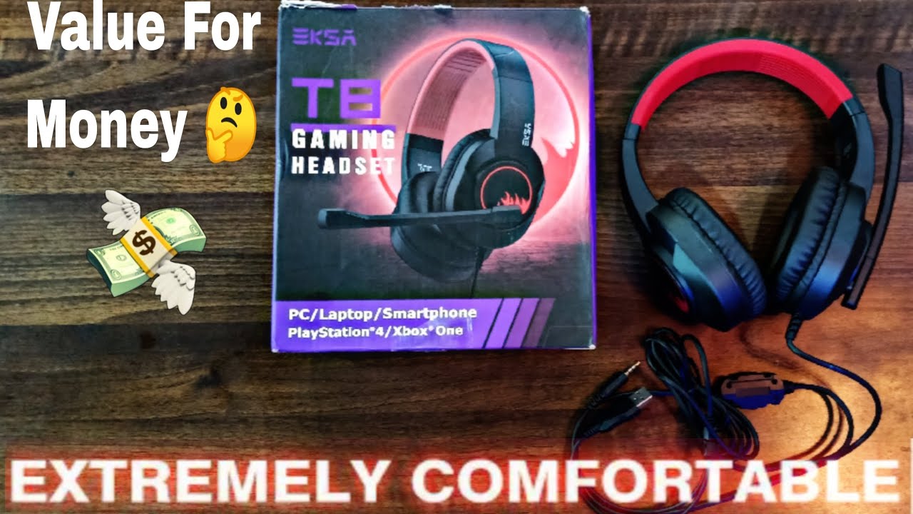 EKSA T8 | Gaming Headset Under ₹1200/- Only | Full Review - YouTube