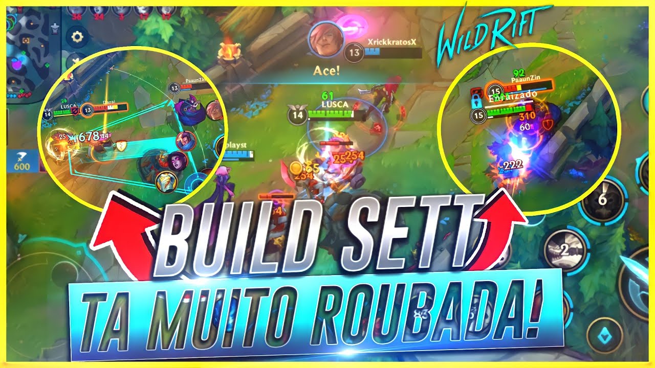NOVA BUILD SETT E COMO JOGAR COM ELE NO WILD RIFT - YouTube