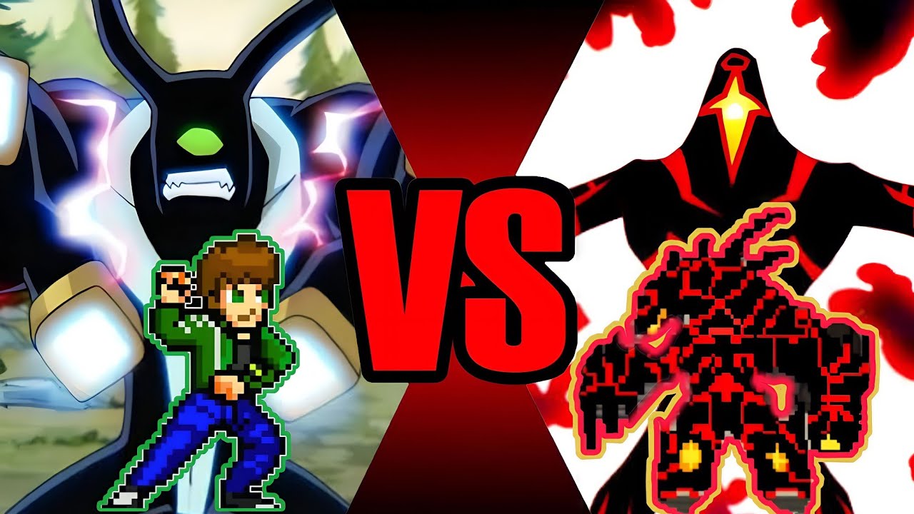 BEN 10 VS MALWARE DUBLADO - MUGEN - YouTube