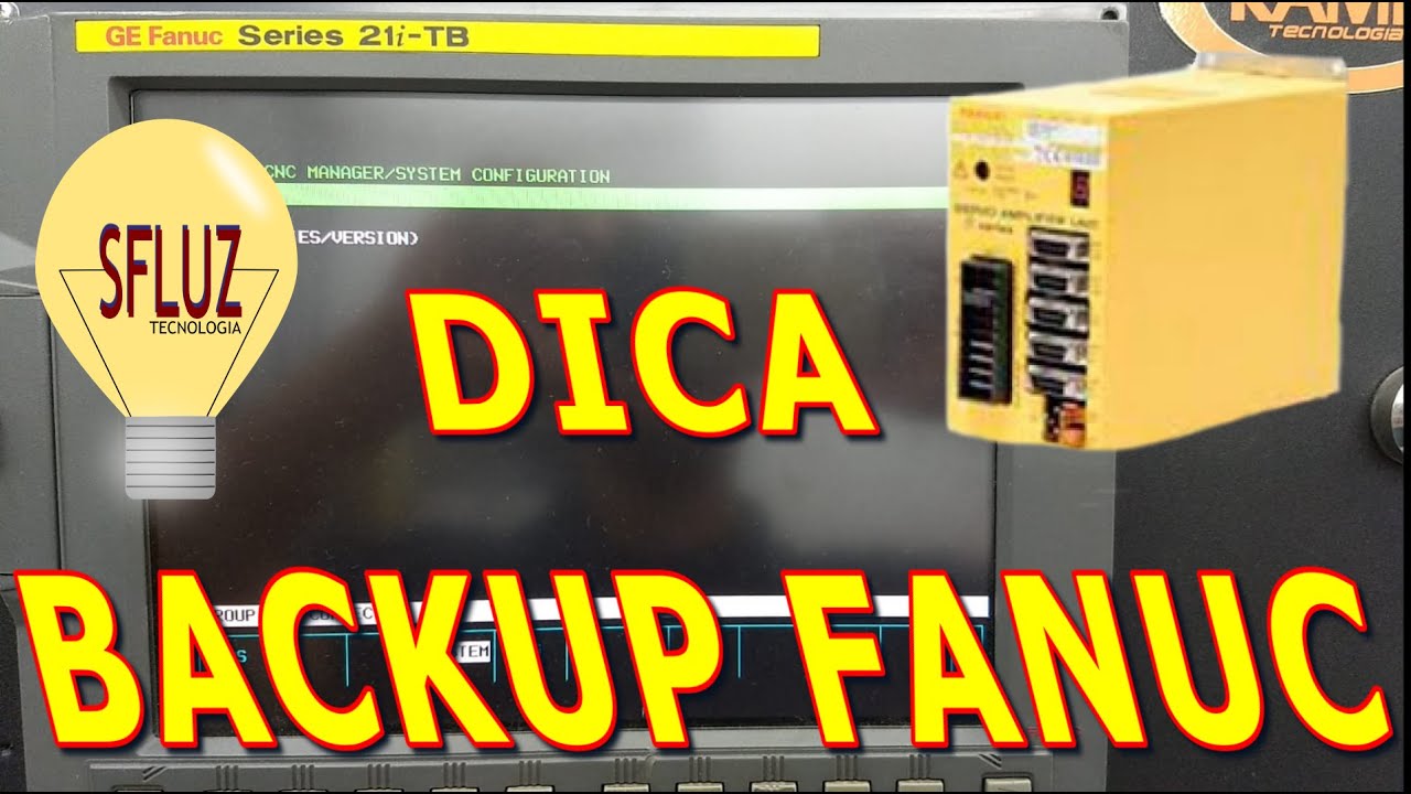 Dica Backup CNC FANUC - YouTube