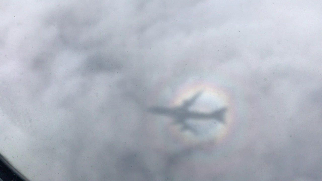 Glory optical phenomenon - YouTube