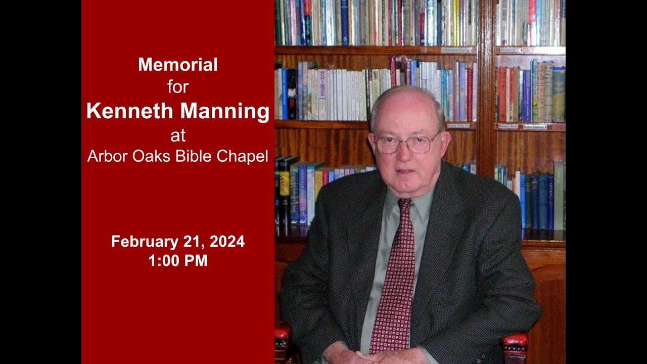 Wed, Feb 21 - Memorial Service for Kenneth Manning - YouTube