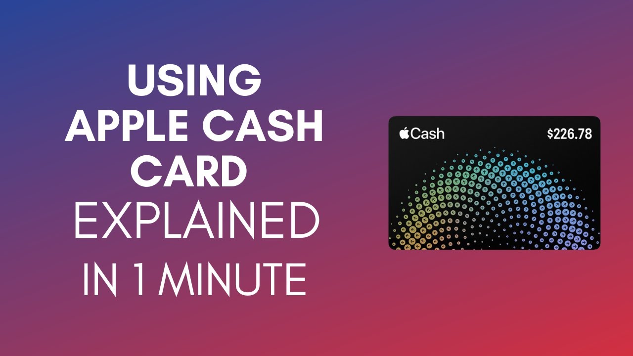 How To Use Apple Cash Card (2025) - YouTube