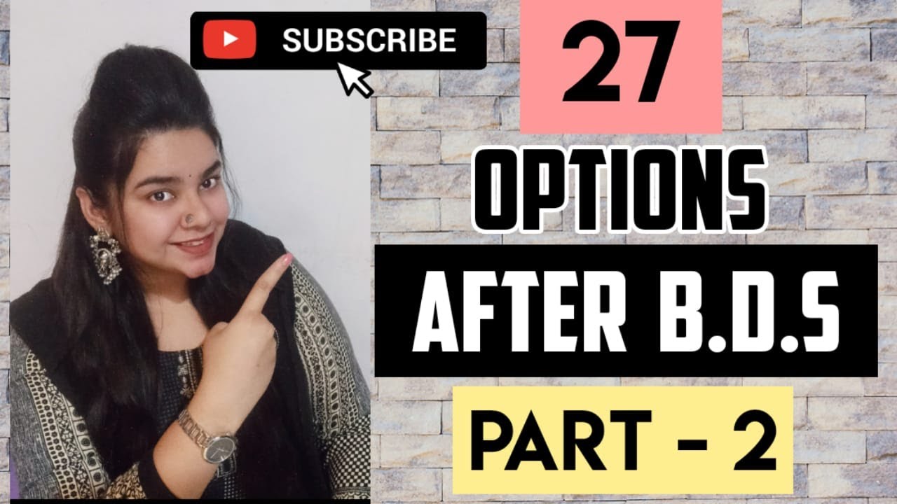 Govt.Job after BDS in 2021 | MHA after BDS | Army/Navy after BDS ...