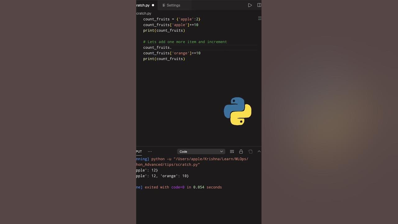 Setdefault Method For Dictionary In Python Youtube