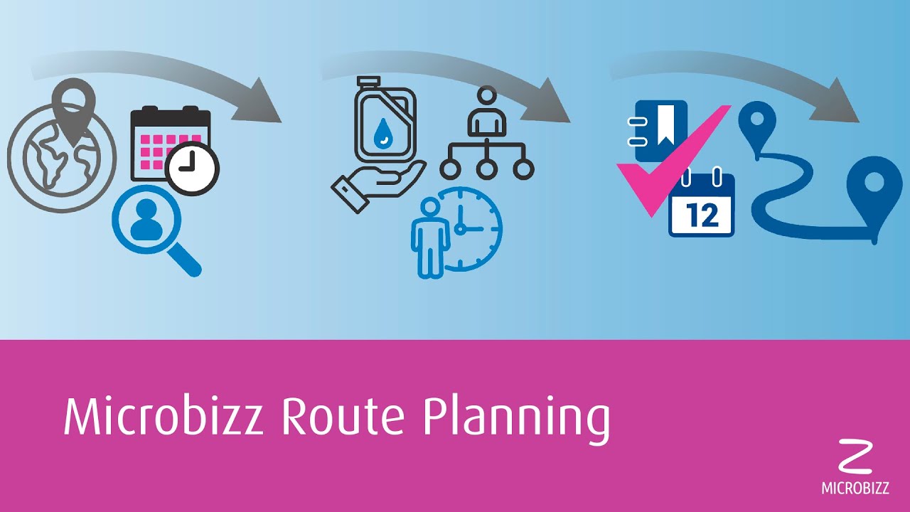 Microbizz Ruteplanlægning - YouTube