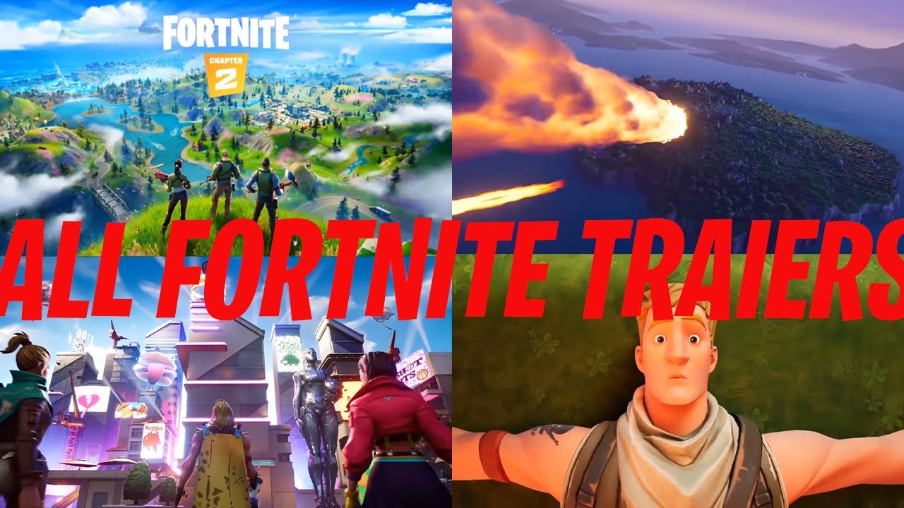 All Fortnite Trailers! Season 1-Season 11 - YouTube