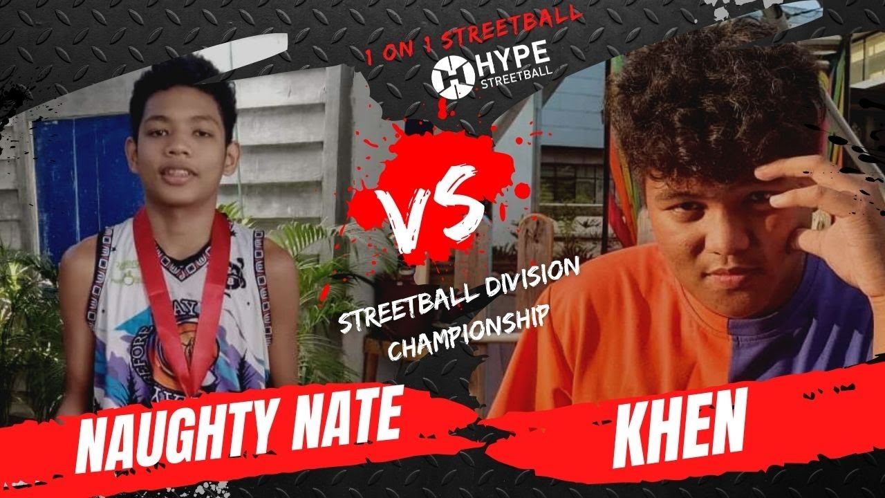 1 on 1 Hype Streetball - NAUGHTY NATE VS KHEN Bombs Away - YouTube