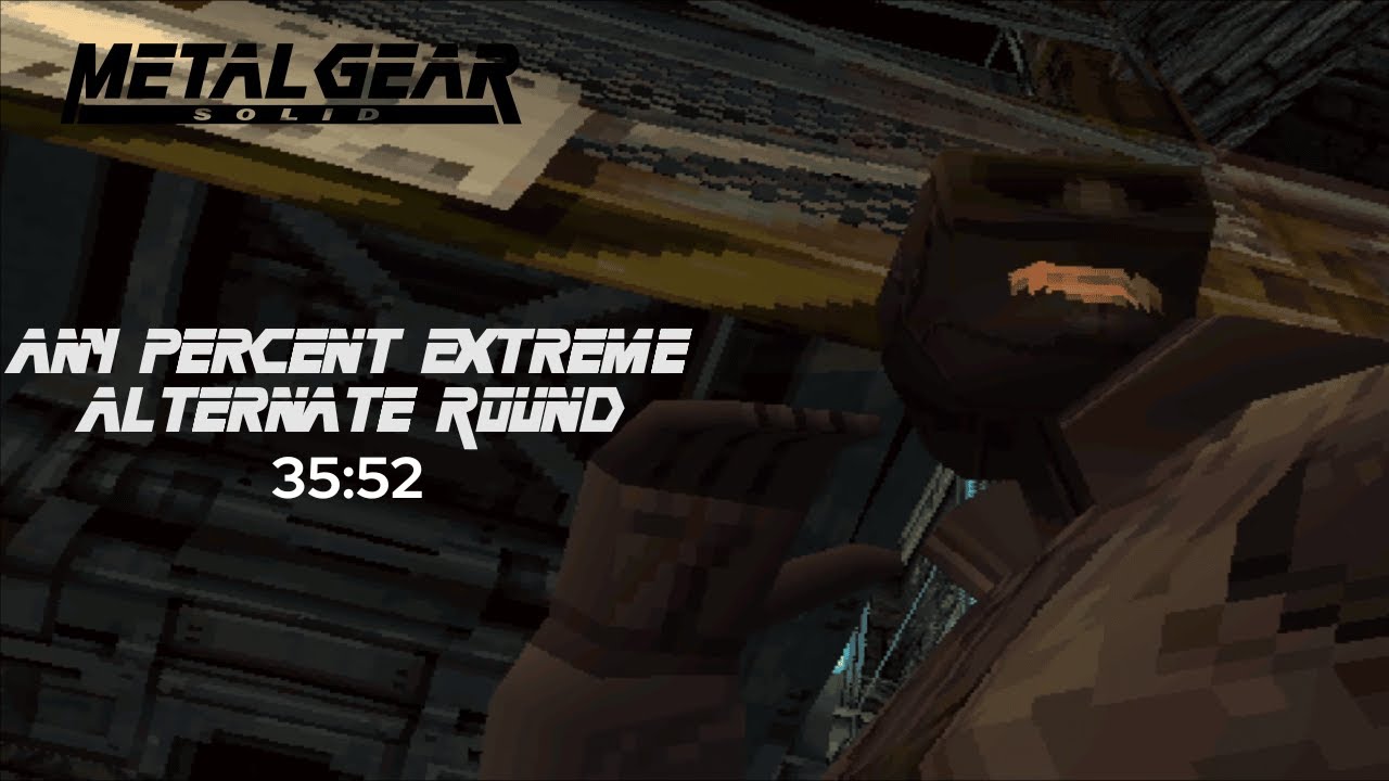 Metal Gear Solid PC (2000) | Alternate Round Any% Extreme | 35:52 - YouTube