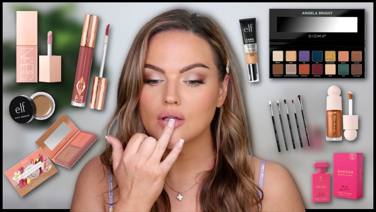 FULL FACE TRYING NEW HYPED MAKEUP... I will be recreating this again ...