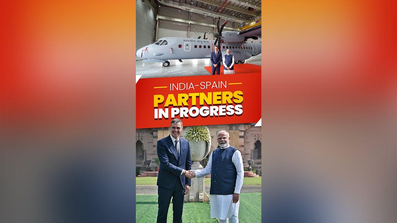 India cherishes the special friendship with Spain! - YouTube