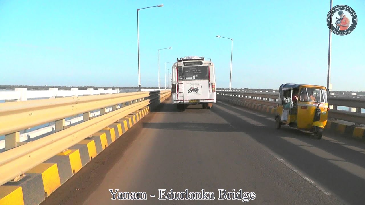 Yanam Edurlanka Bridge - YouTube