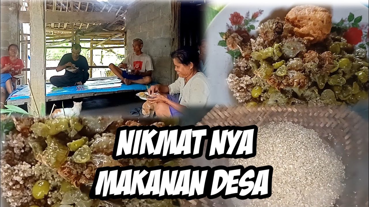 nikmatnya makanan kas pedesaan sederhana tapi menggugah selera makan ...